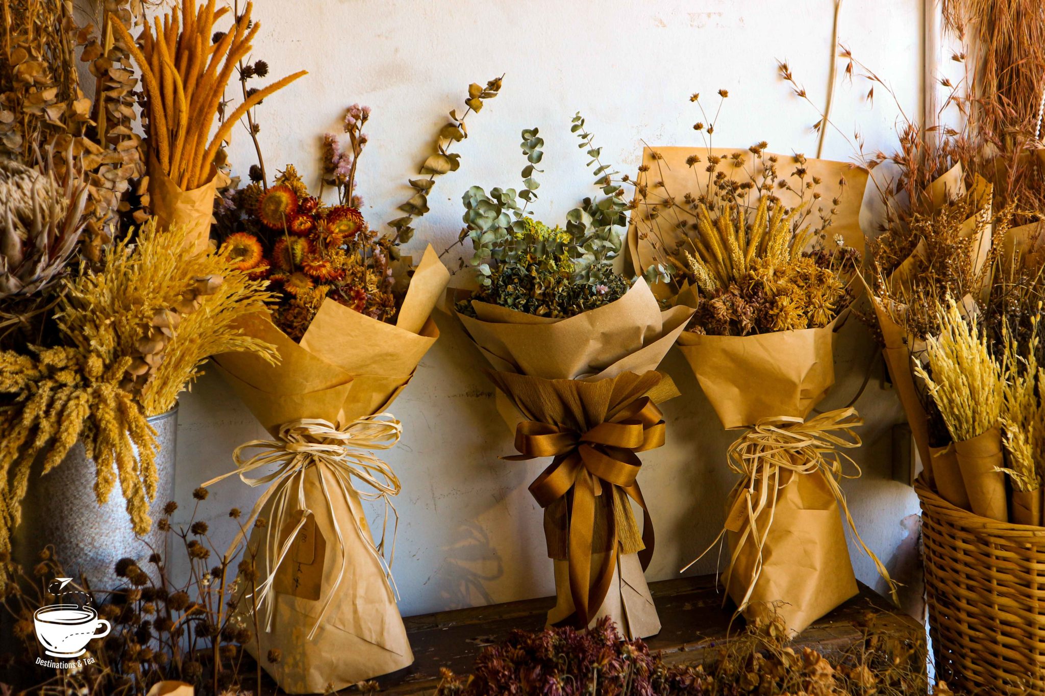 Flower Ranch Cafe: Little Dreamy Cafe Filled With Flowers ...